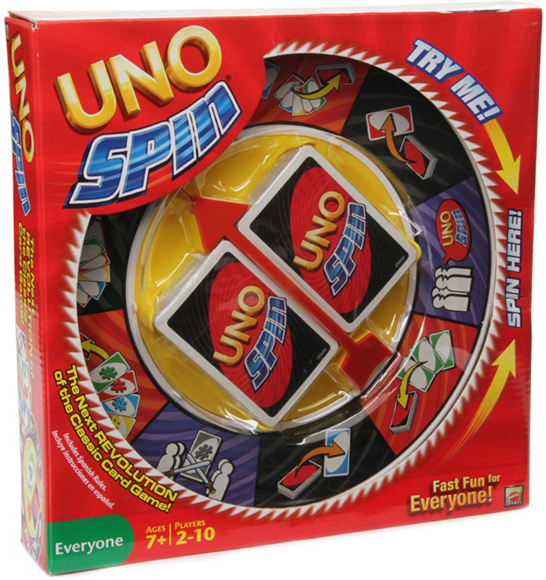Mattel Games UNO Spin Board Game UNO Spin Shop For Mattel Games Mattel Games UNO Spin Board Game UNO Spin Shop For Mattel Games