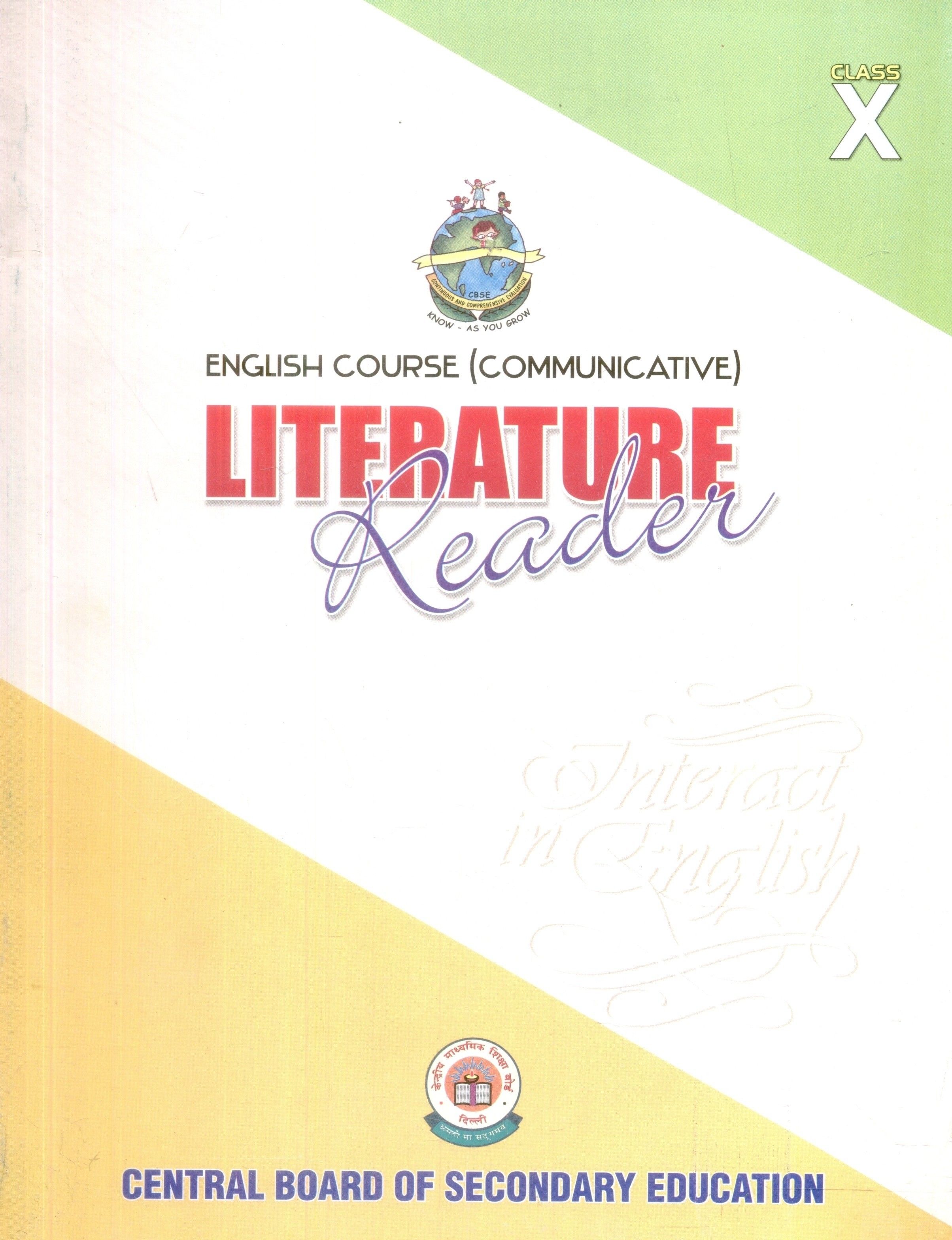 English Course Communicative Literature Reader Class 10 Price In